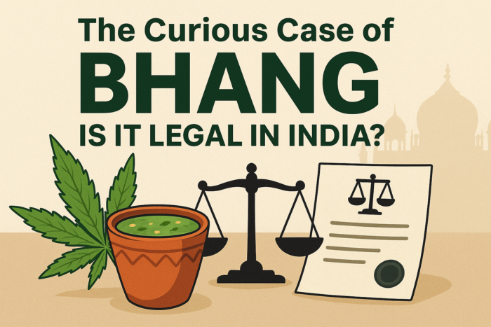 The Curious Case Of Bhang: Is It Legal In India? - Cure By Design